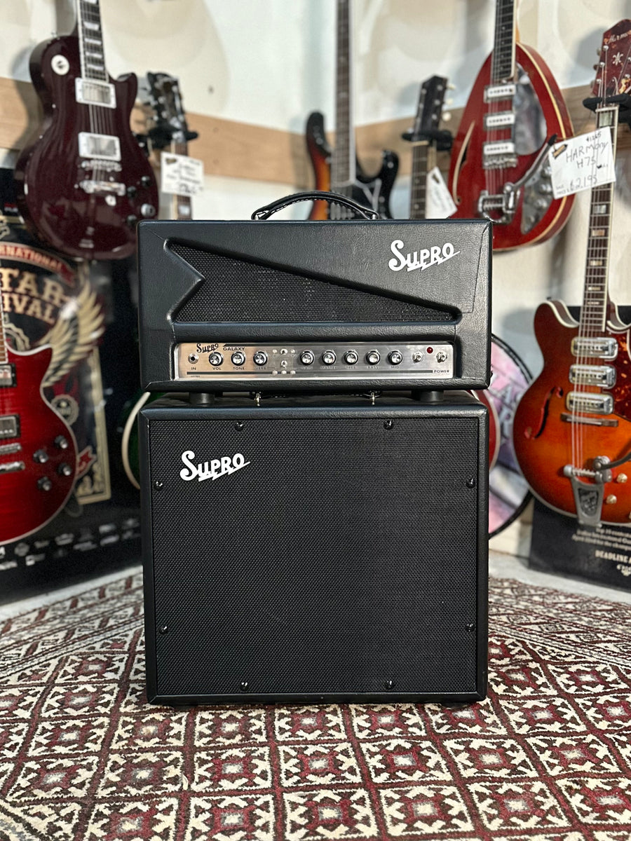 Supro Galaxy Head and Cabinet – Jimmy Wallace Guitars