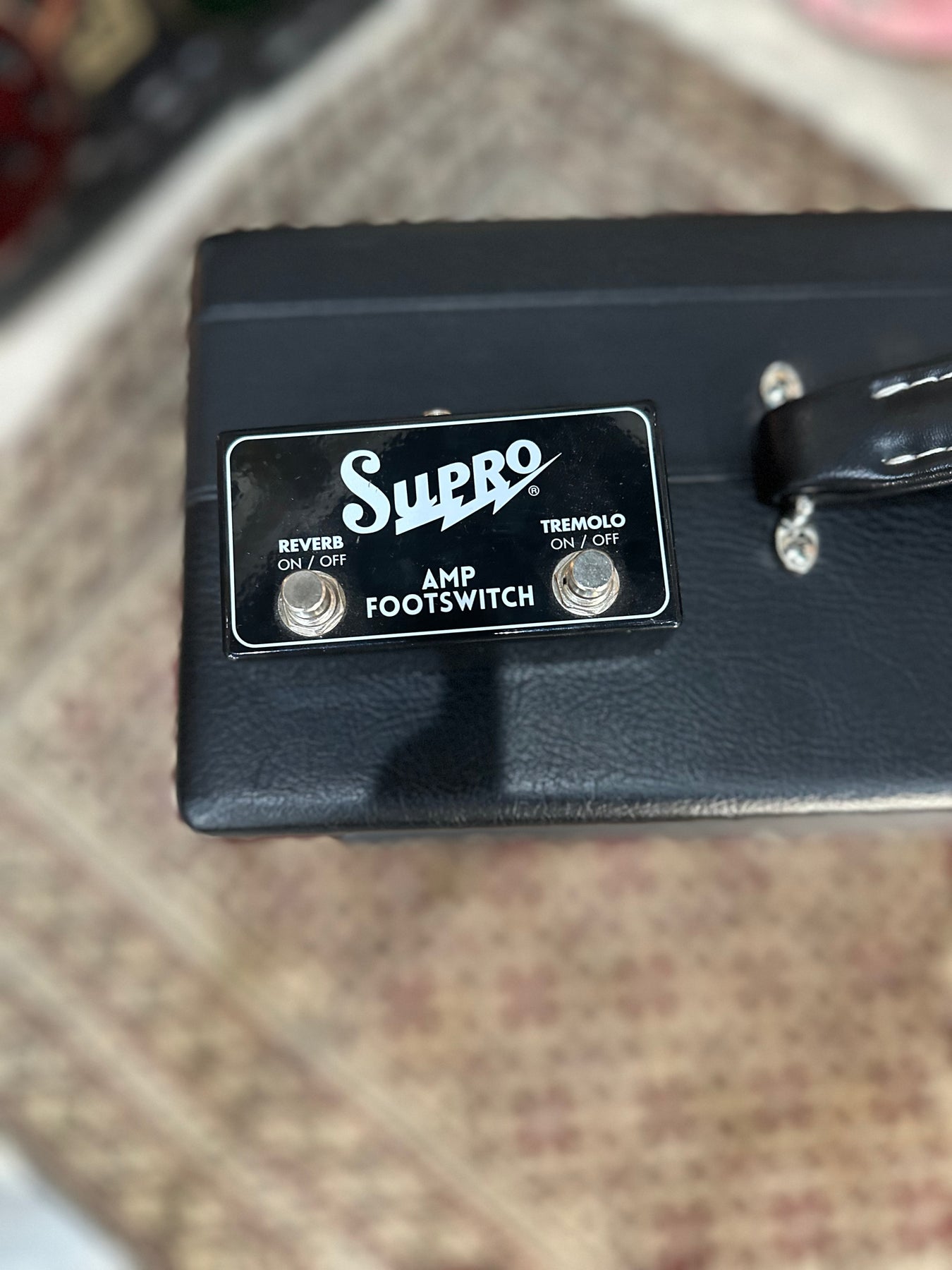 Supro Galaxy Head and Cabinet – Jimmy Wallace Guitars