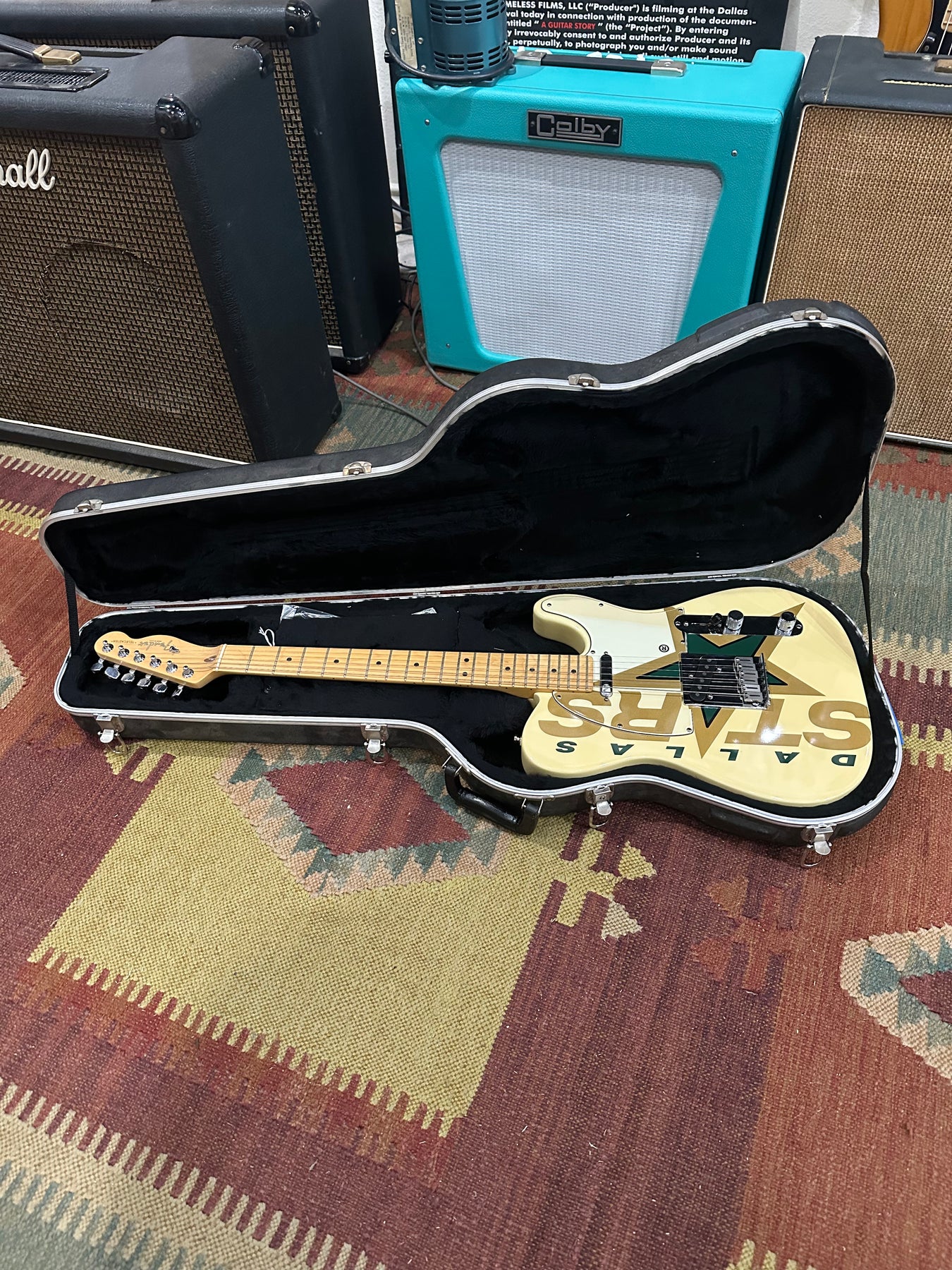 Fender Dallas Stars NHL PREMIER EDITION Telecaster No. 9 of 100 – Jimmy ...