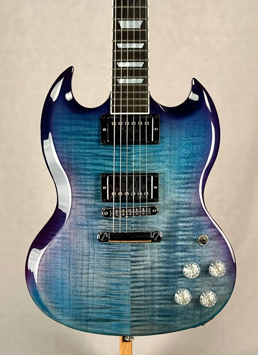 2007 Gibson SG - Blue Burst – Jimmy Wallace Guitars