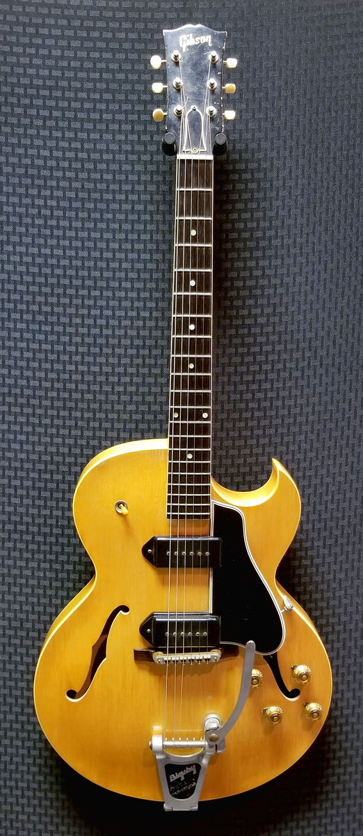 SOLD**** 1955 Gibson ES225 Natural – Jimmy Wallace Guitars