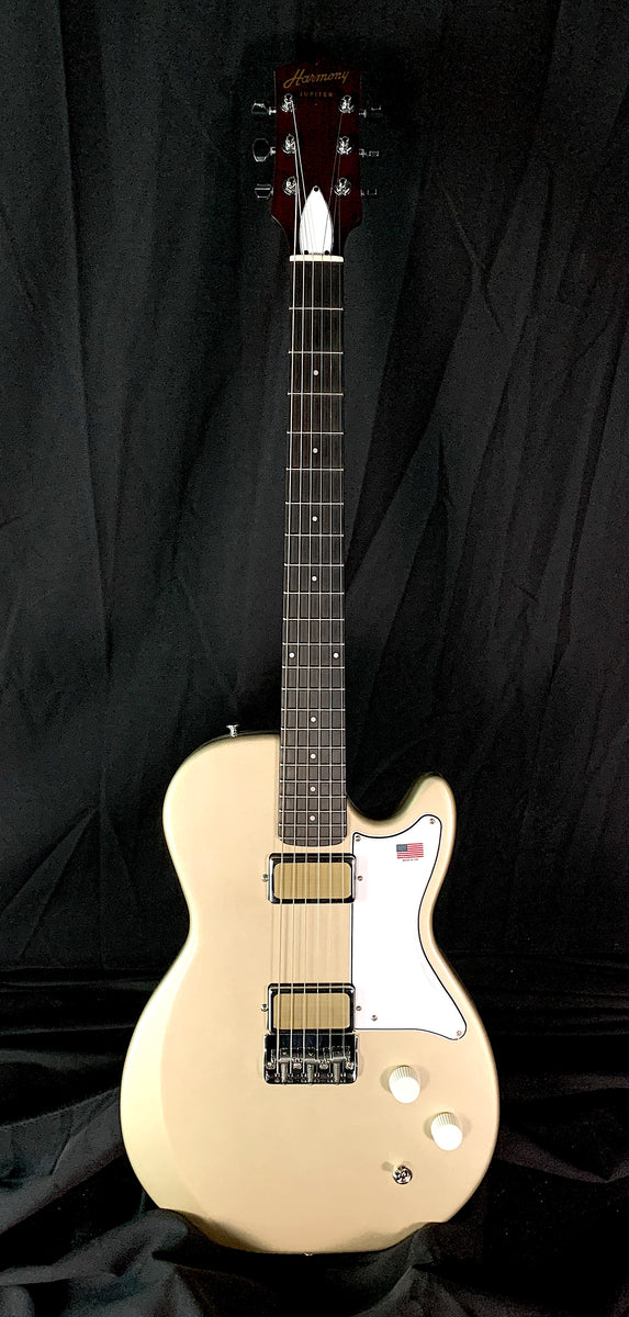 HARMONY JUPITER - Champagne – Jimmy Wallace Guitars